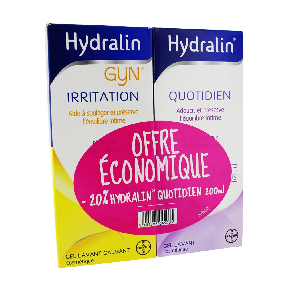 Hydralin Daily use Hydralin Quotidien + Hydralin Gyn Irritation 200ml ...
