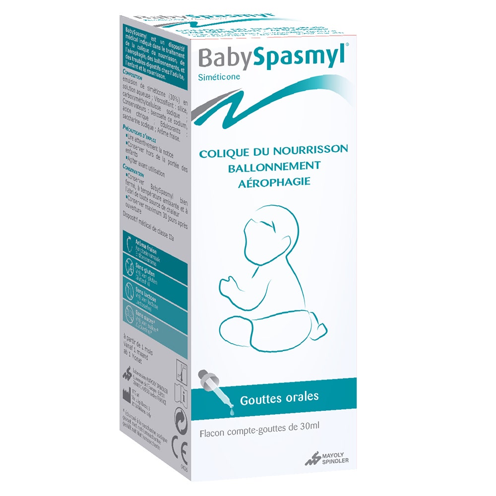 Mayoly Spindler Mayoly Babyspasmyl Drop Count 30ml - Easypara