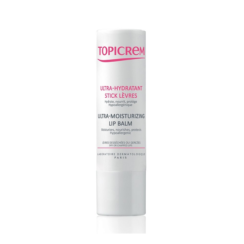 Topicrem Ultra-Hydrating Ultra Moisturizing Lip Balm Sensitive Skins ...