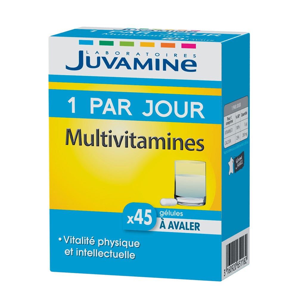 Juvamine Multivitamins 45 capsules - Easypara