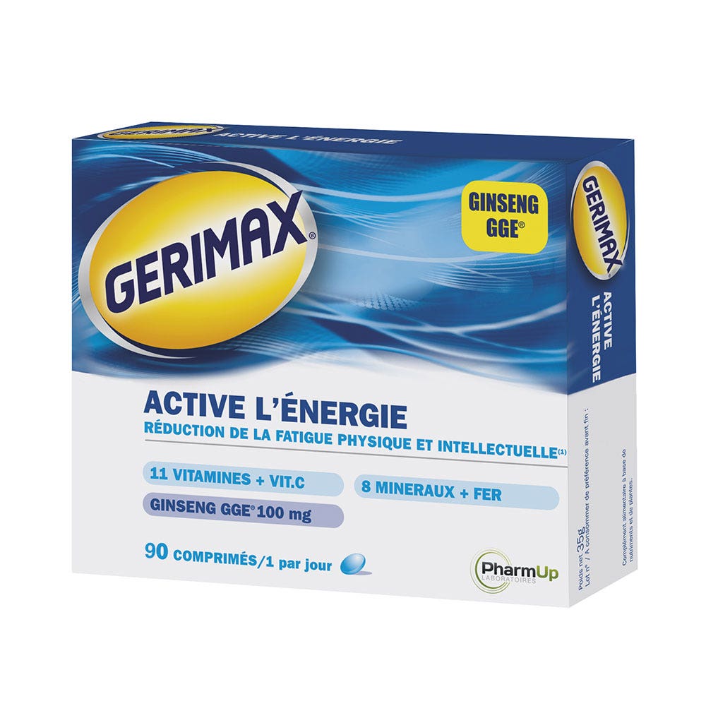 Gerimax 90 Tablets Active Energy Pharm Up - Easypara