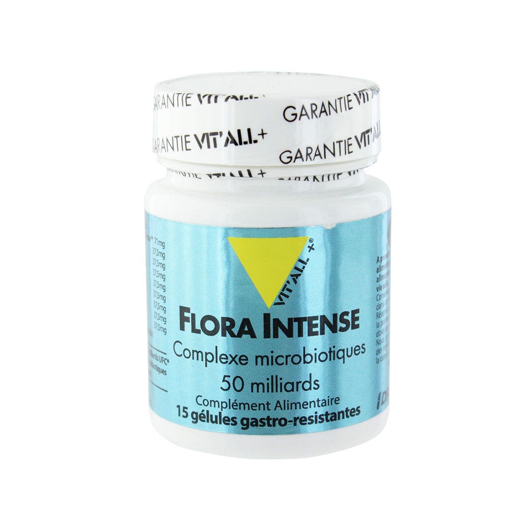 Vit'All+ Flora Intensive 15 capsules - Easypara