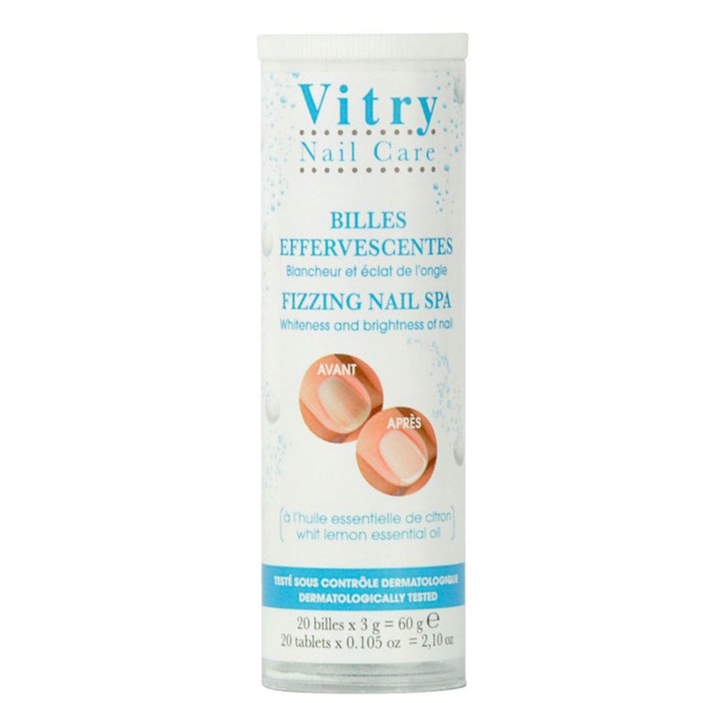 Vitry Nail Whitening & Radiance 20 Effervescentes Balls - Easypara