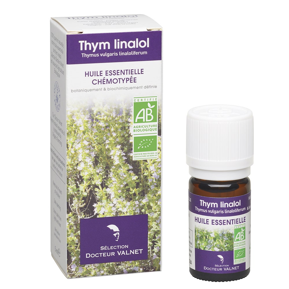 Dr. Valnet ORGANIC THYME A LINALOL ESSENTIAL OIL 5ml - Easypara