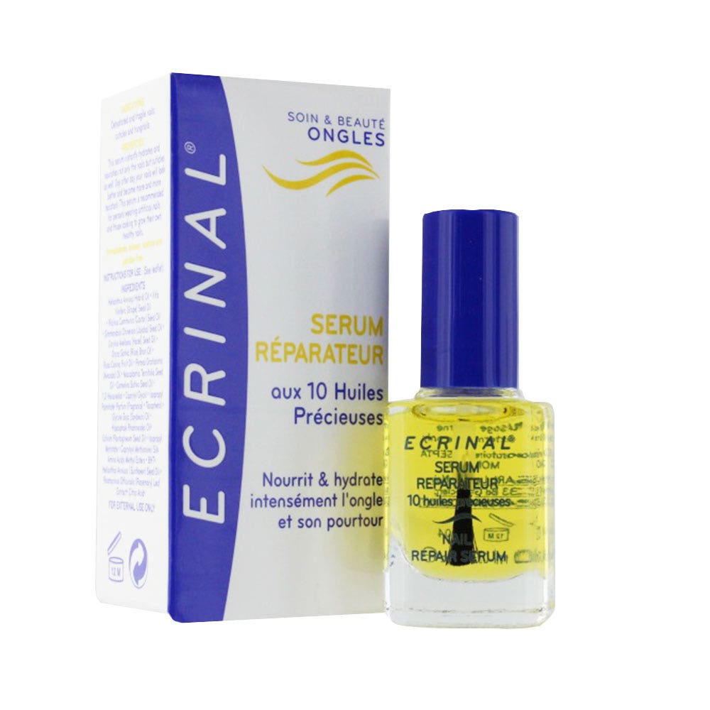 Ecrinal Nail Repair Serum With 10 Precious Oils 10ml - Easypara