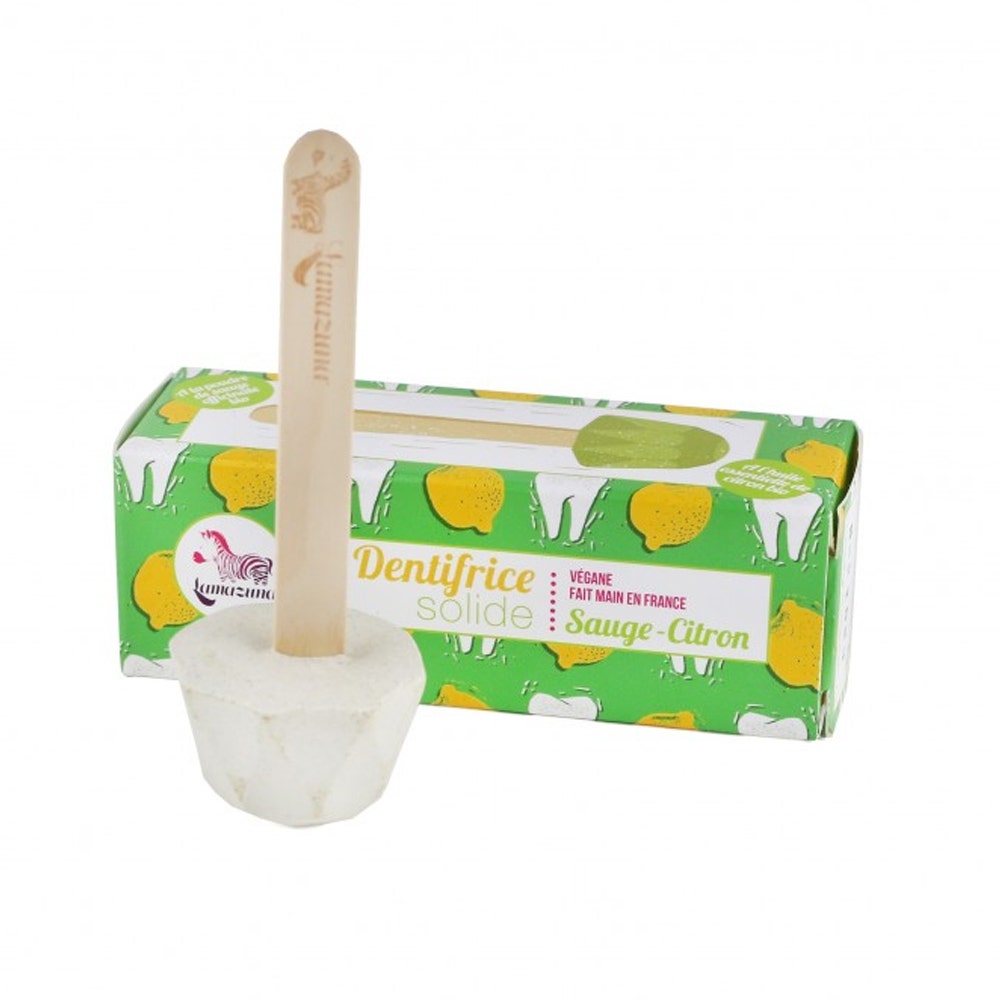 Lamazuna Toothpaste Solide Sage Lemon - Easypara
