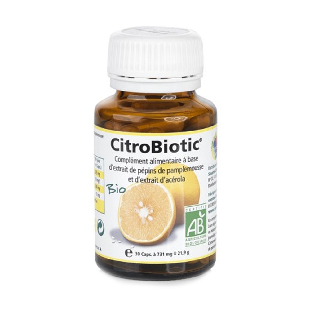 Citrobiotic Citrobiotic Grapefruit Seed Extracts + Organic Acerola X 30 ...