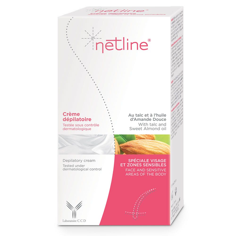 Netline Depilatory Face Cream 75ml - Easypara