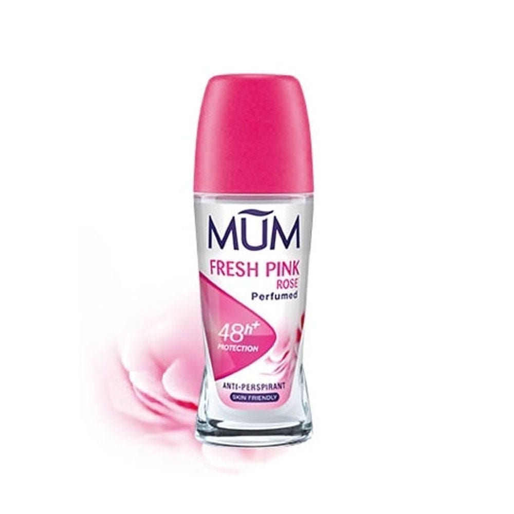 Mum Roll On Deodorant Fresh Pink Rose 24h 50ml - Easypara