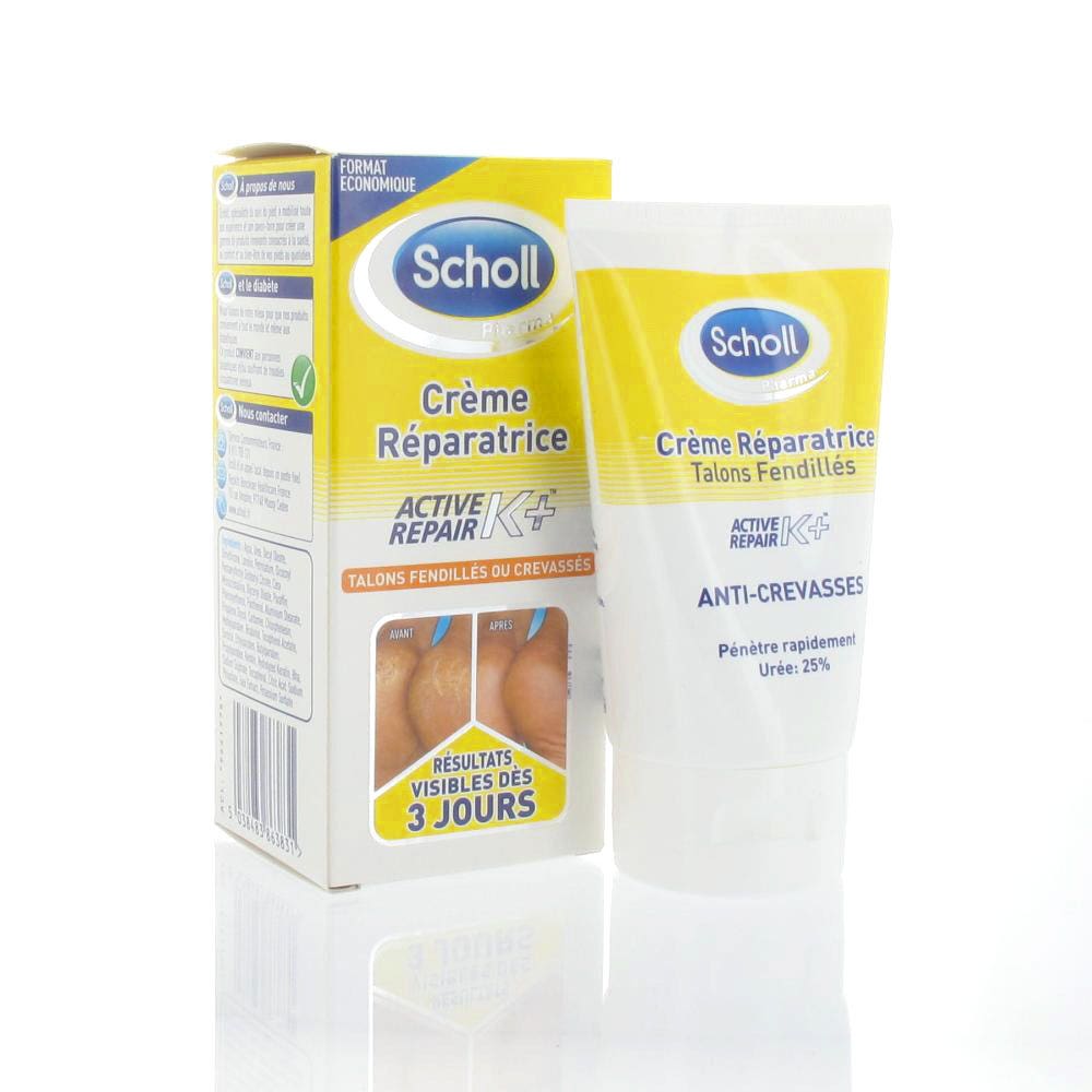 Scholl Repairing Cream For Cracked Heels 120ml - Easypara