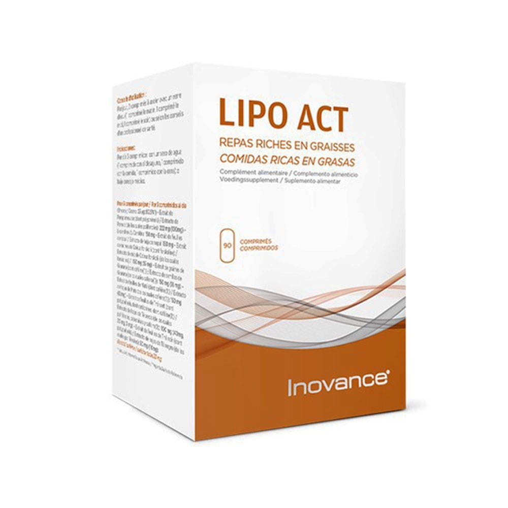 Inovance Lipo Act X 90 Tablets 90 Comprimes - Easypara