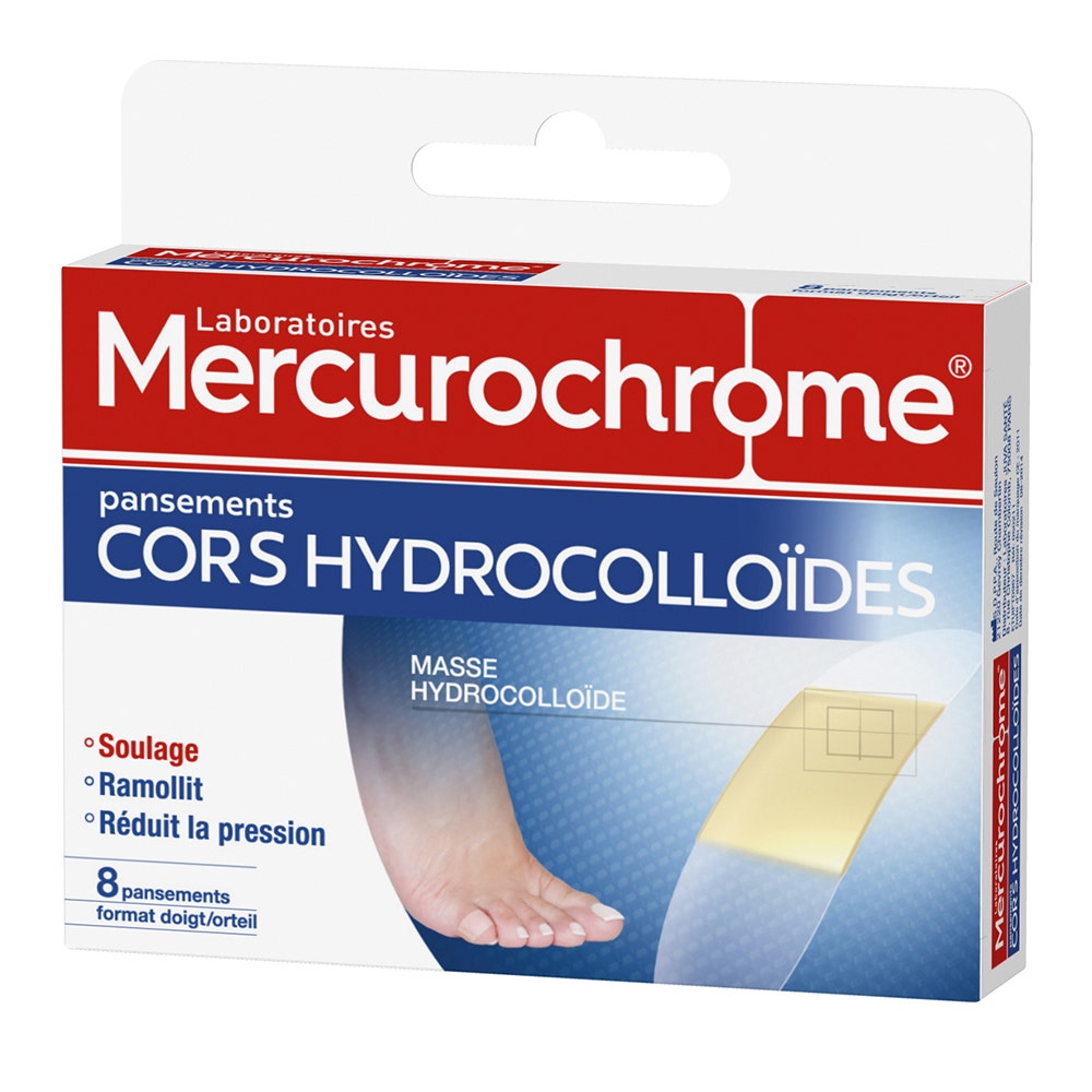 Mercurochrome Hydrocolloidal Bandages Toes & Fingers Calluses x 8 ...