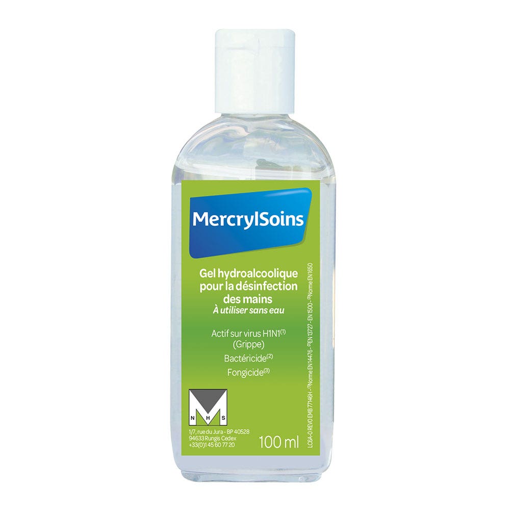 Mercryl Hydroalcoholic Antibacterial Hand Desinfectant Mercryl 100ml ...