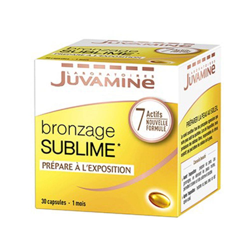 Juvamine Bronzage Sublime X 30 Capsules - Easypara
