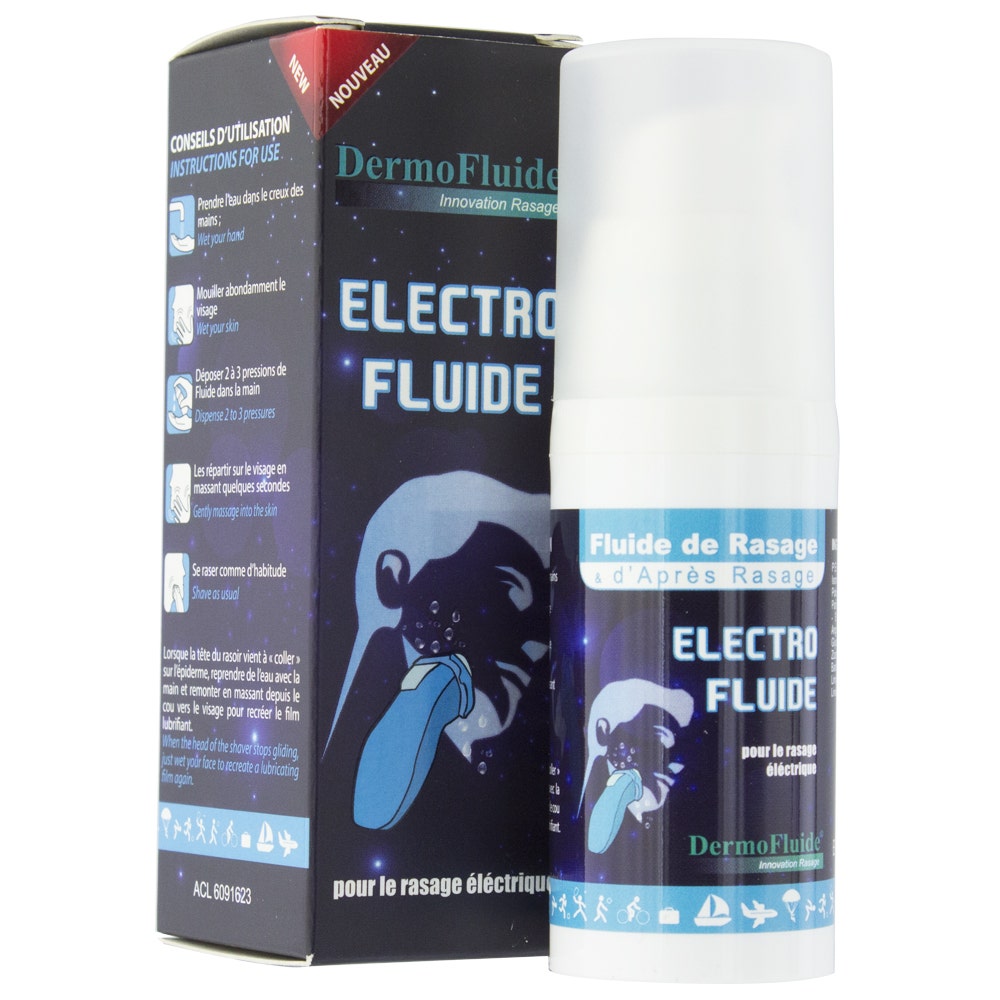Dermo Fluide Dermofluide Electro Fluid For Electric Shaving 30ml - Easypara