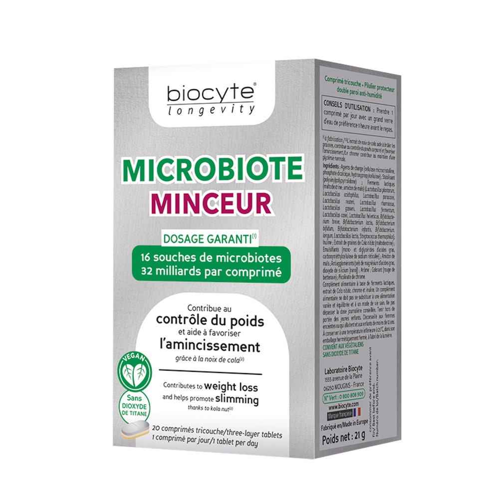 Biocyte Microbiota Slimming 20 Tablets - Easypara