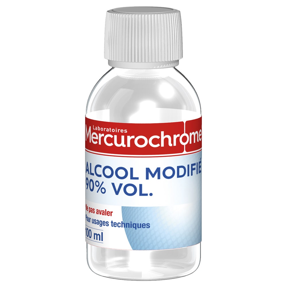 Mercurochrome Modified 90° Alcohol 100ml - Easypara