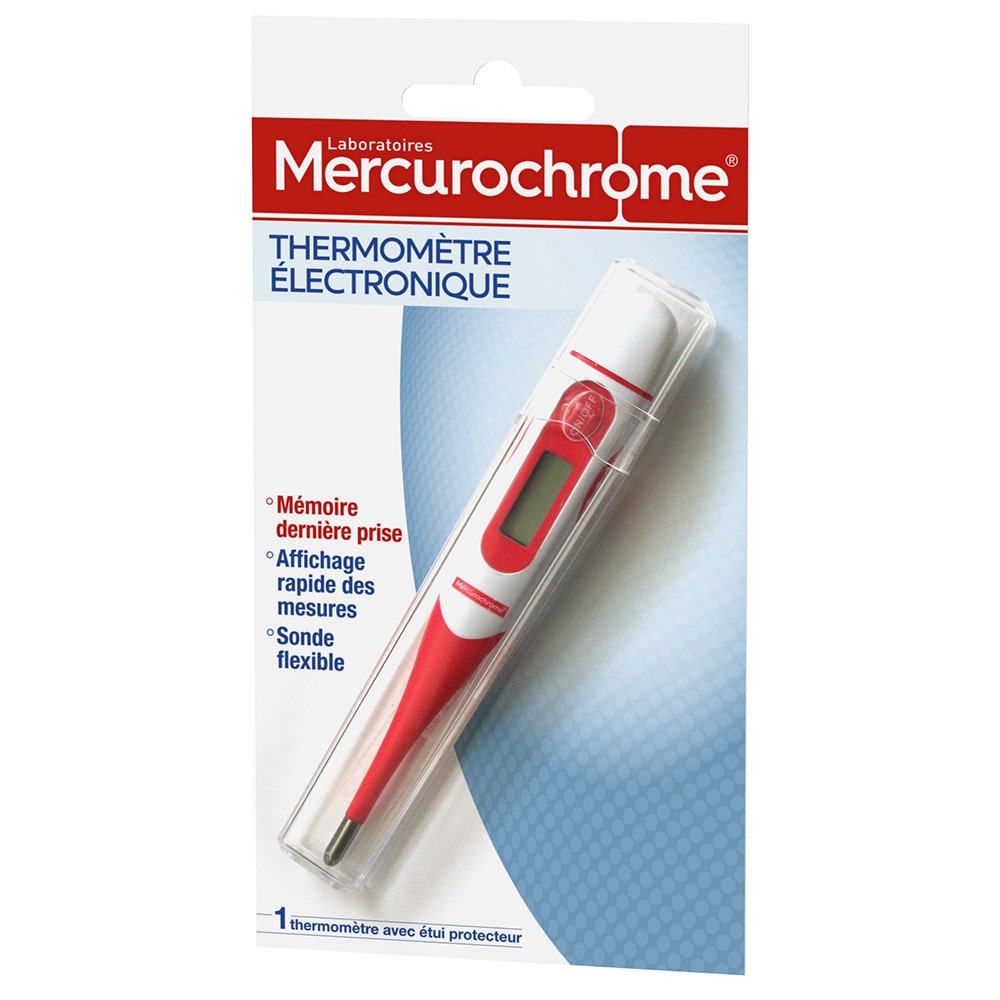 Mercurochrome Electronic Thermometer - Easypara