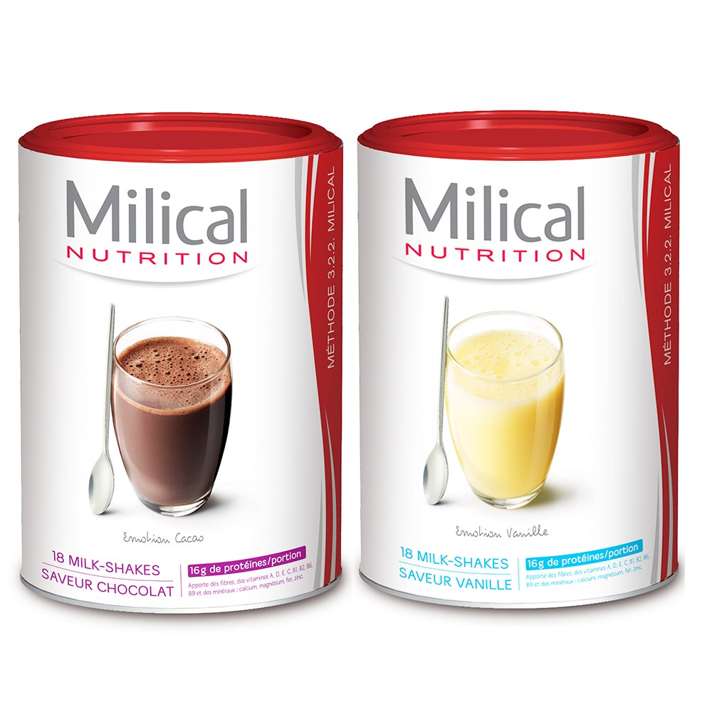 Milical Hyperproteined Milk-shakes X 18 - Easypara