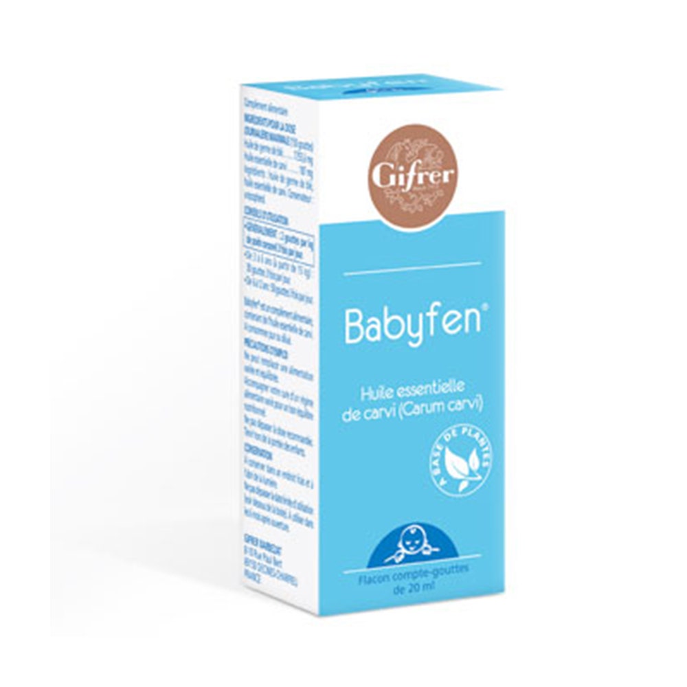 Gifrer Babyfen CARAWAY ESSENTIAL OIL DROPPER 20ml - Easypara