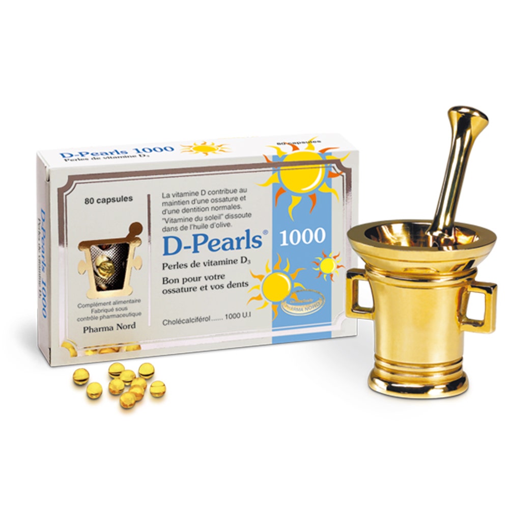 Pharma Nord D-pearls 1000 80 Capsules - Easypara