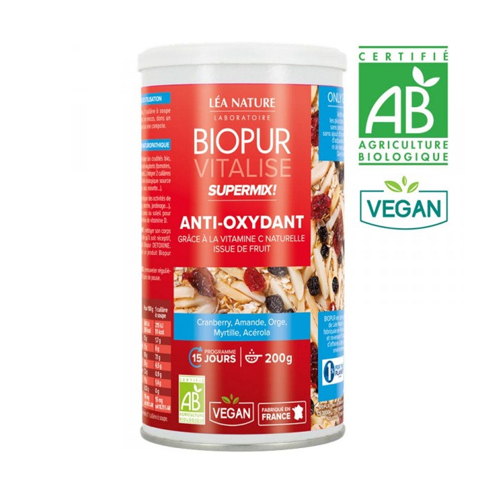 Biopur Organic Antioxidant Supermix 200g - Easypara