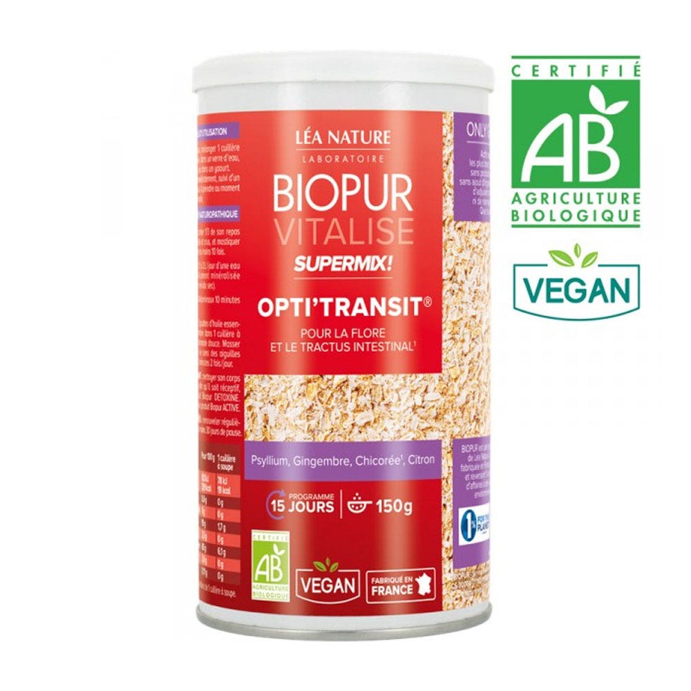 Biopur Supermix Organic Opti'transit 150g - Easypara