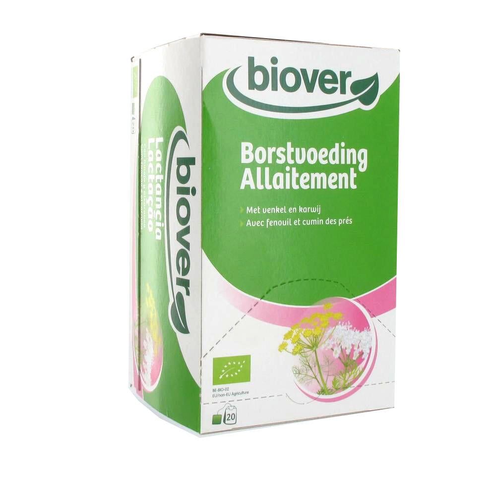 Biover Biover Tisane Allaitement 100% Bio 20 Sachets - Easypara