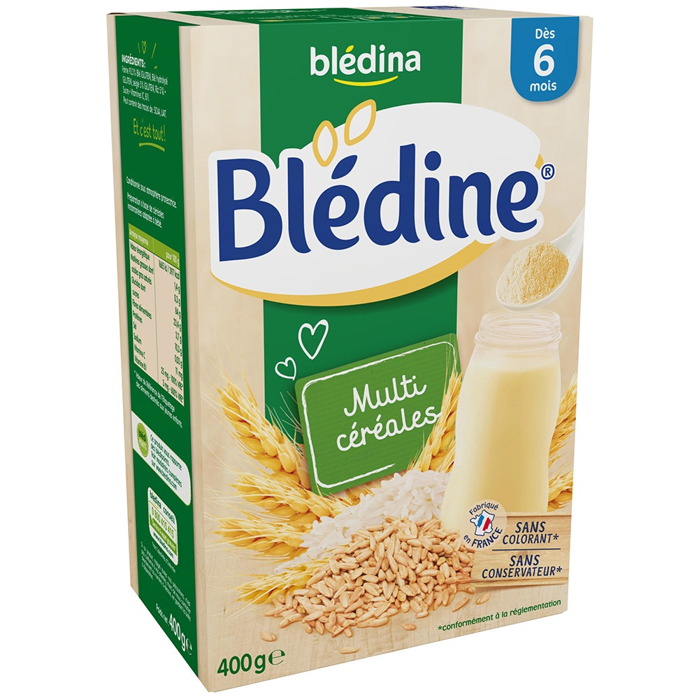 Blédina Bledine Multi Cereals From 6 Months X 400g - Easypara