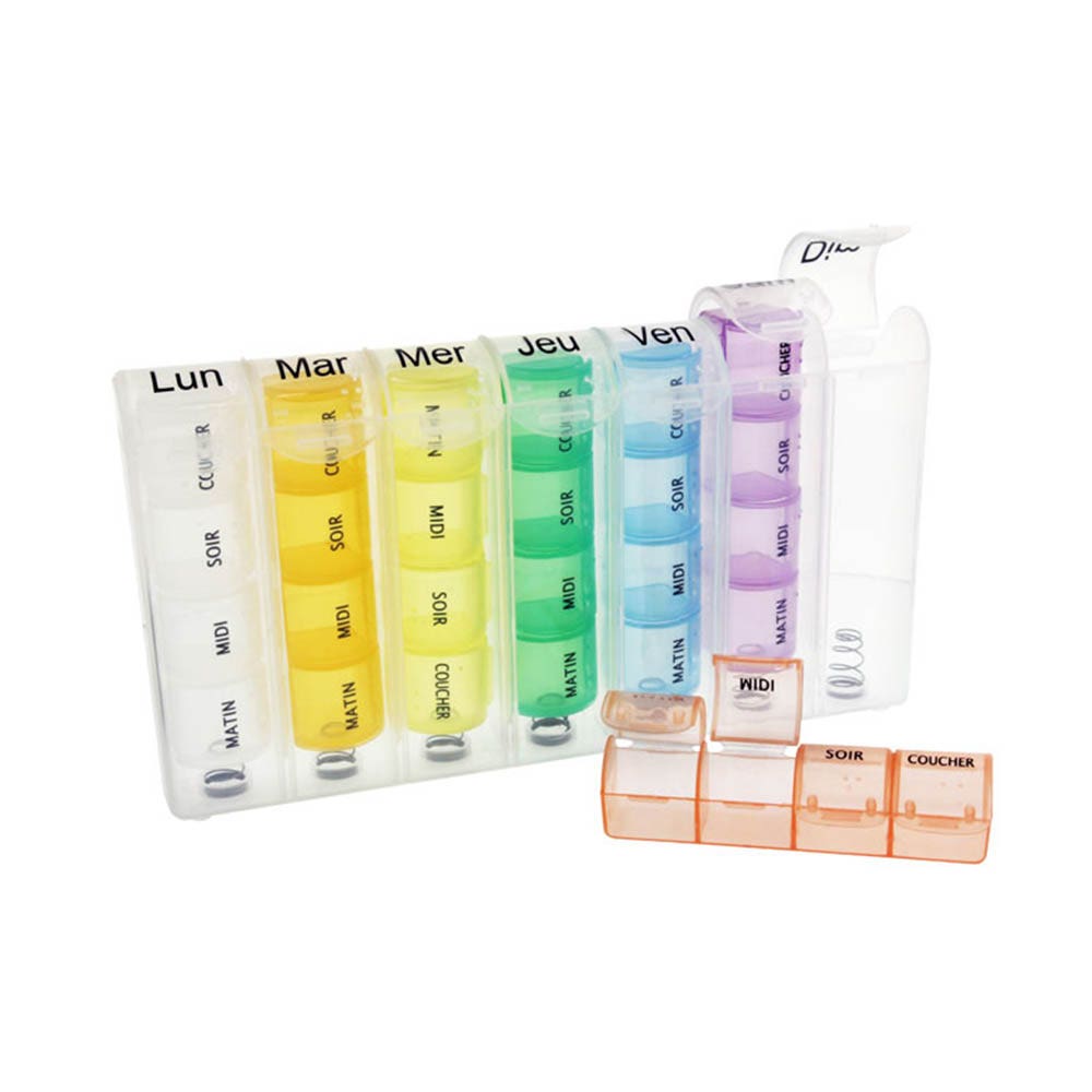 Estipharm Flat Pill Box 7 Days - Easypara