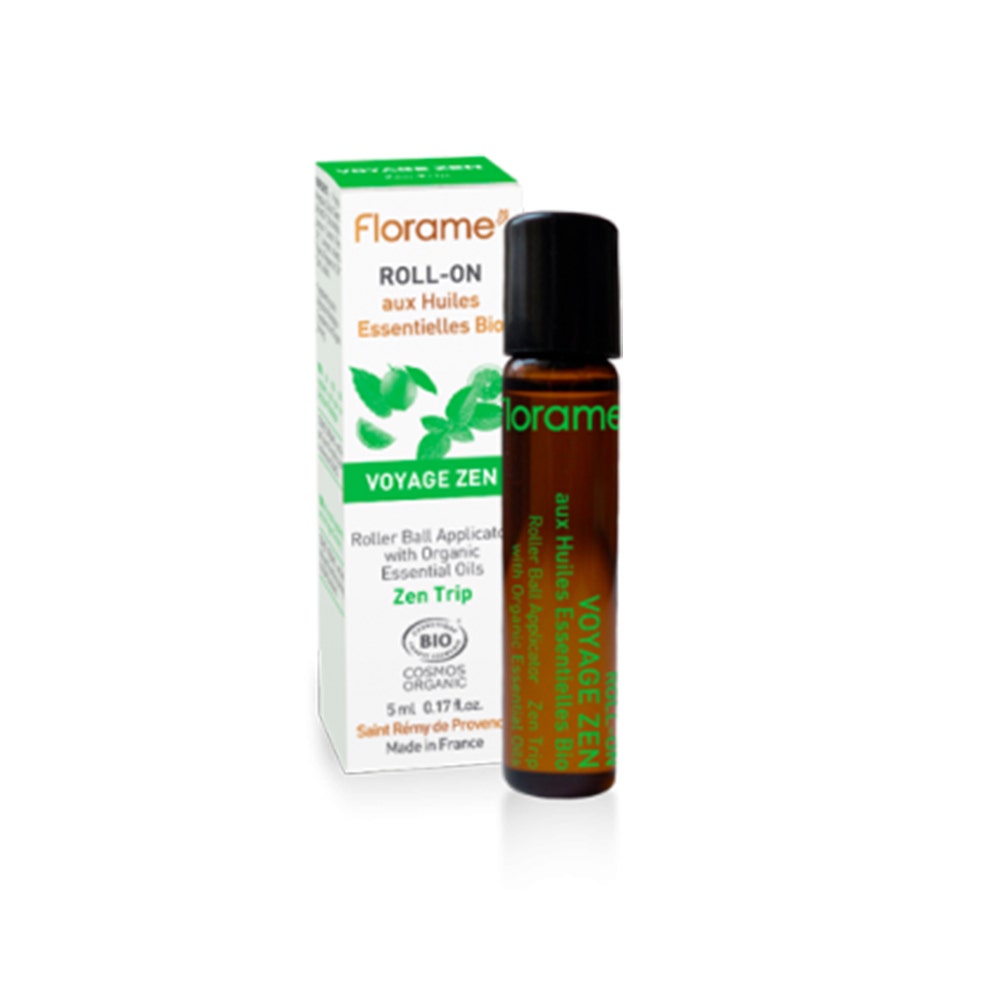 Florame Roll-on Voyage Zen With Bioes Essential Oils 5ml - Easypara