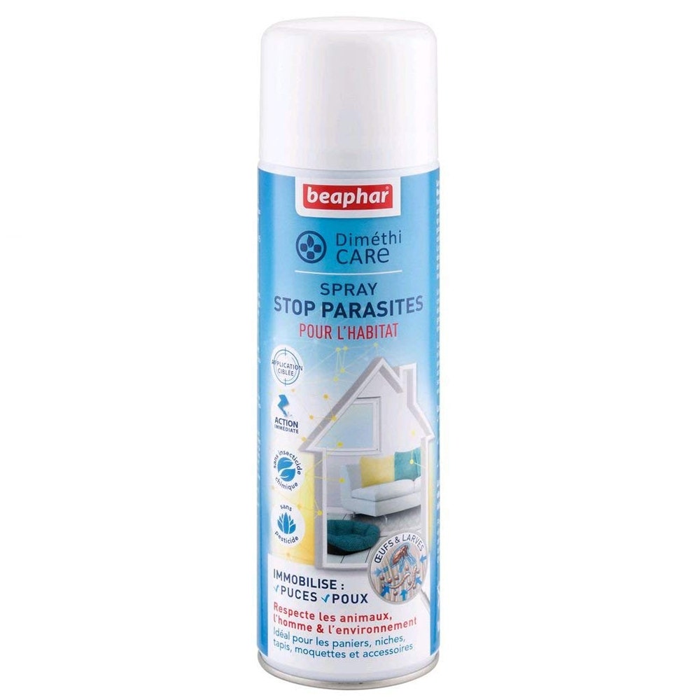 Beaphar Dimethicare Parasite Repellent Spray For Habitat 400ml - Easypara