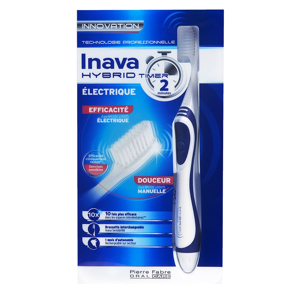 Inava Hybrid Hybrid Timer 2 Minutes Hybrid Toothbrush - Easypara