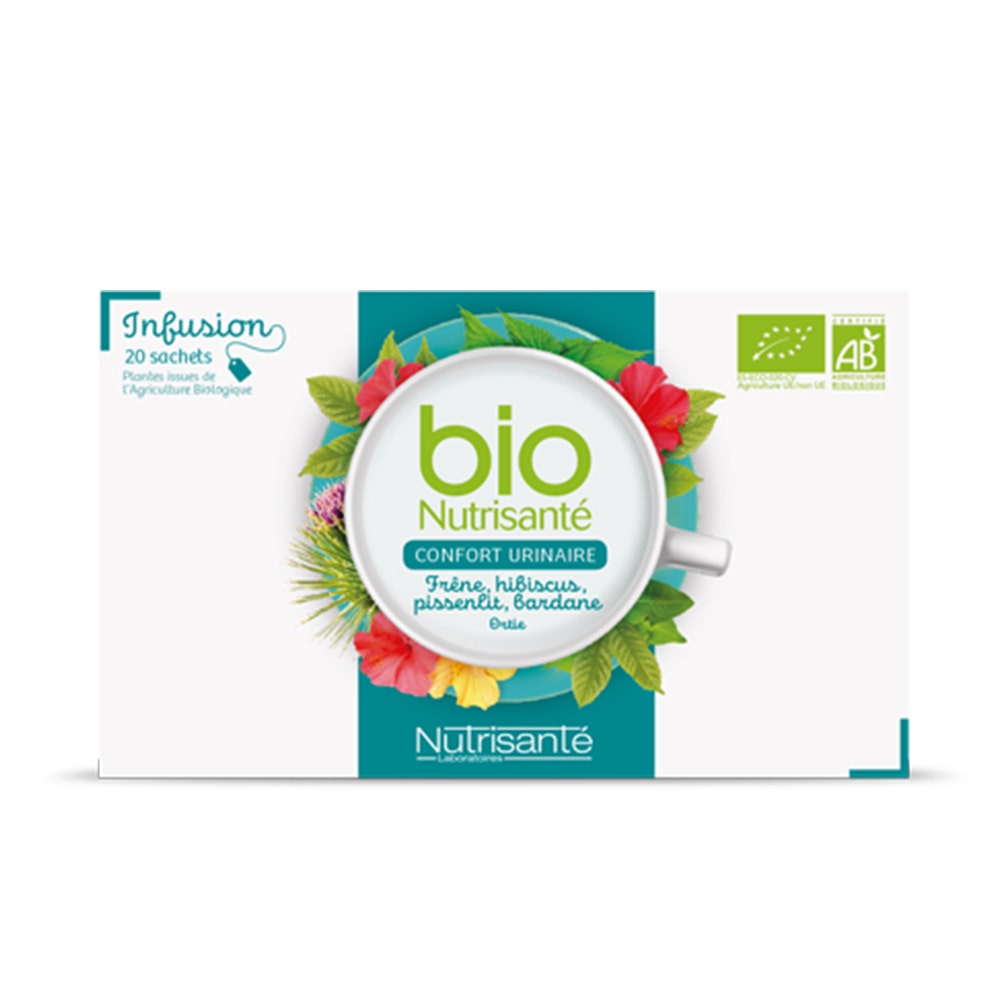 Nutrisante Bio Herbal Teas Urinary Comfort 20 Sachets - Easypara