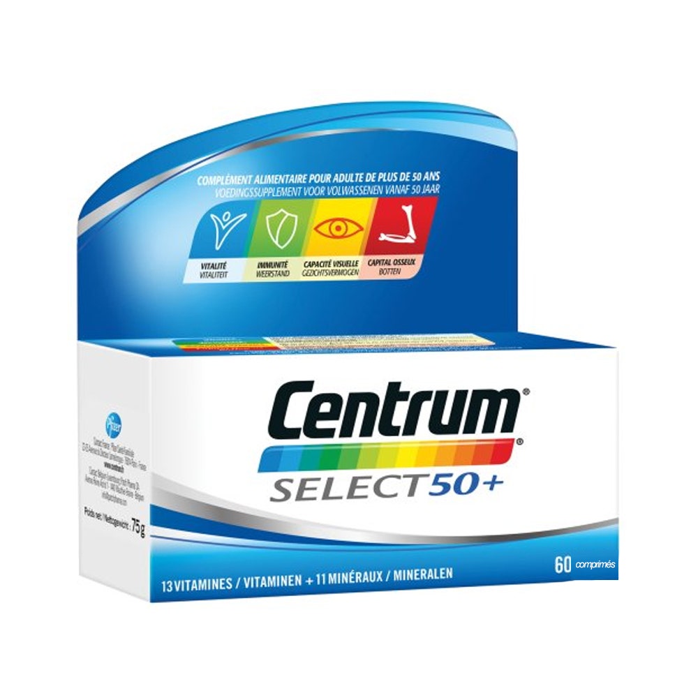 Centrum Centrum Select 50+ 60 Tablets - Easypara