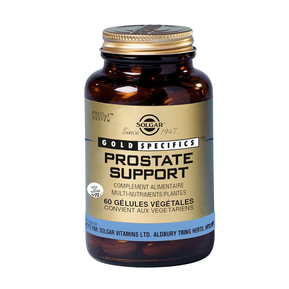 Solgar Prostate Support Genito Urinaire Vitalité 60 Capsules - Easypara