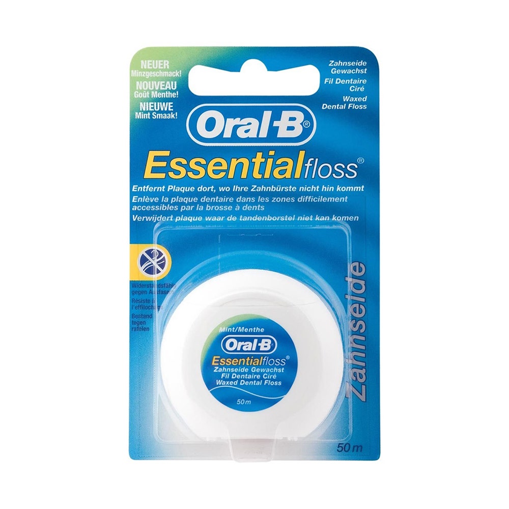 Oral-B Oral B Essential Wax Mint Floss 50m 50m - Easypara