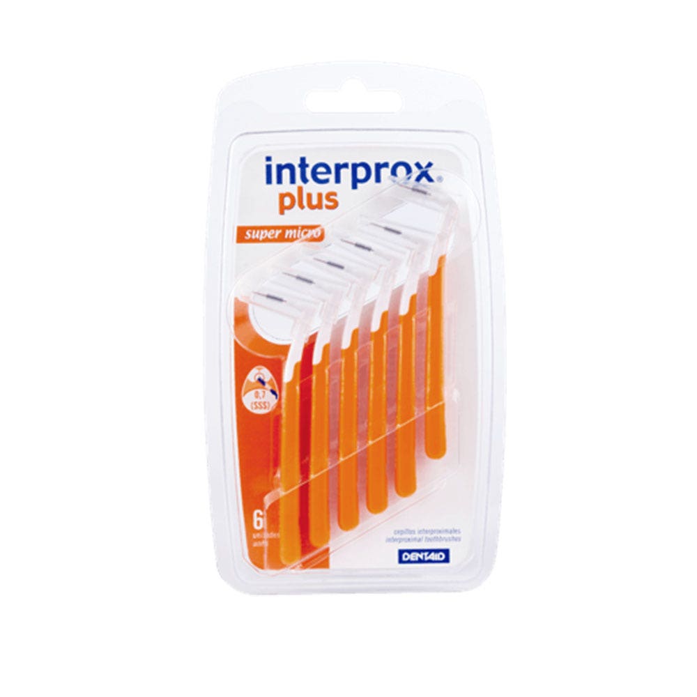 Interprox Super Micro Plus Interdental Brushettes 0,7mm x6 - Easypara