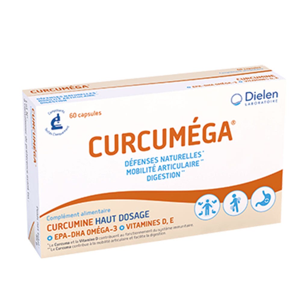 Curcumega 60 Capsules- Dielen - Easypara