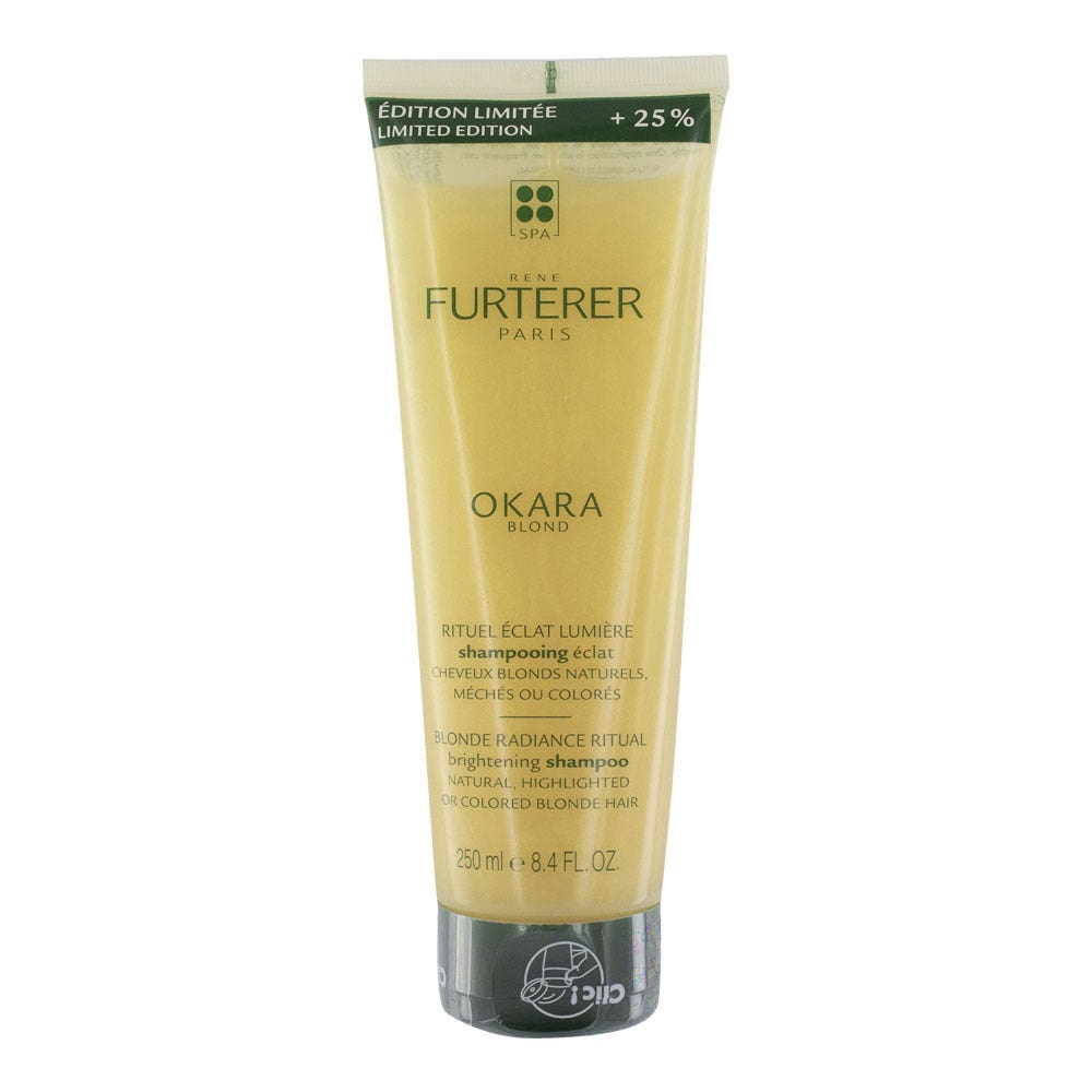 René Furterer Okara Shampoo Natural, highlighted or coloured blond hair ...