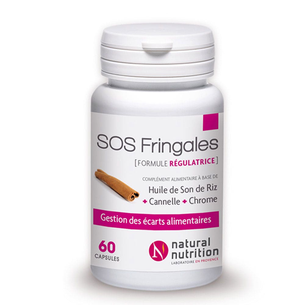 Natural Nutrition Sos Fringales 60 Capsules - Easypara