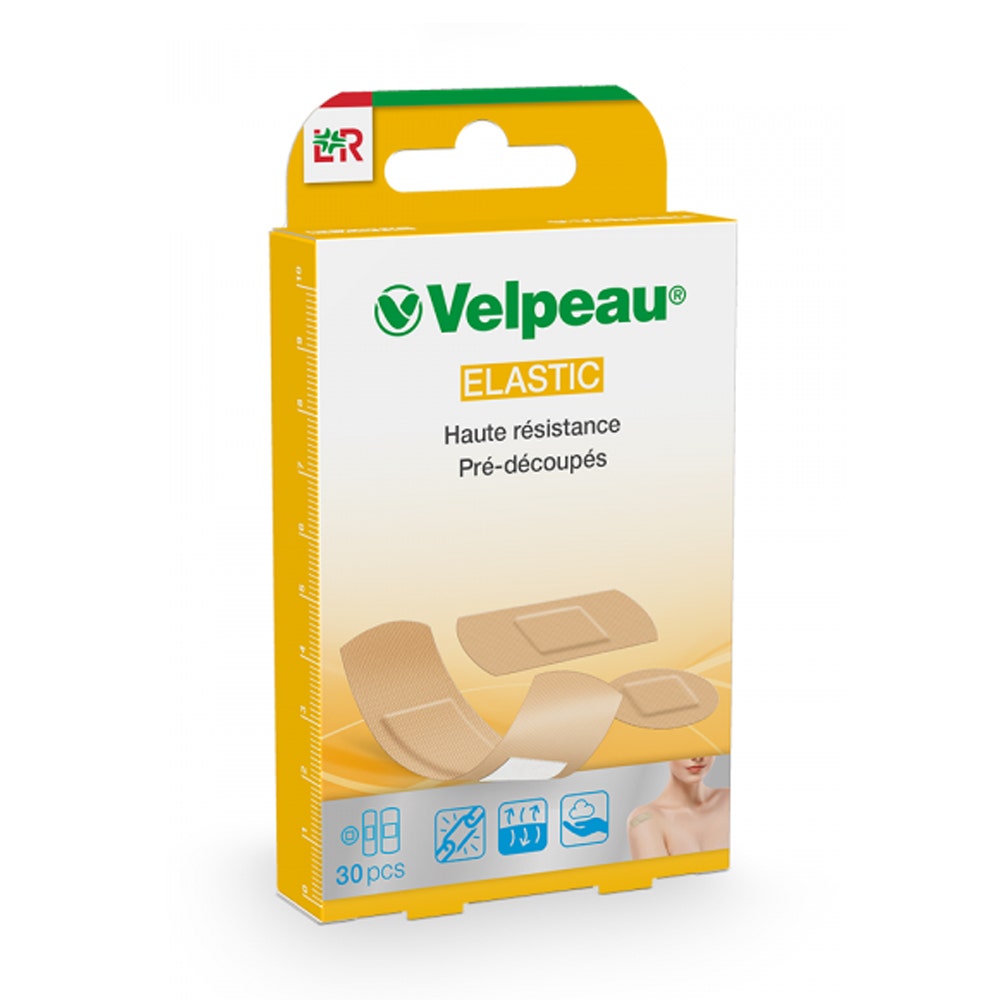 Lohmann Rauscher Velpeau High Resistance Pre-cut Plasters x30 - Easypara