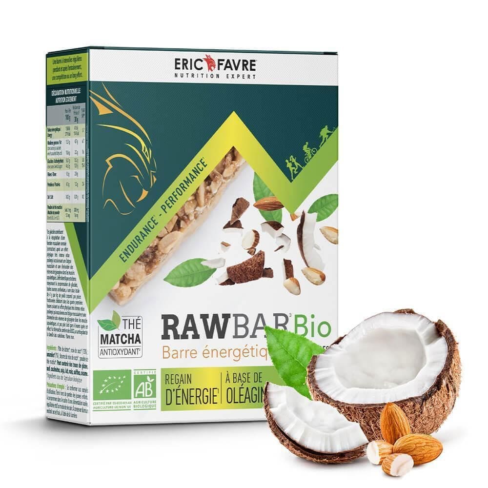 Eric Favre Raw Bar Bioes Almond Coco 6 bars of 30g - Easypara