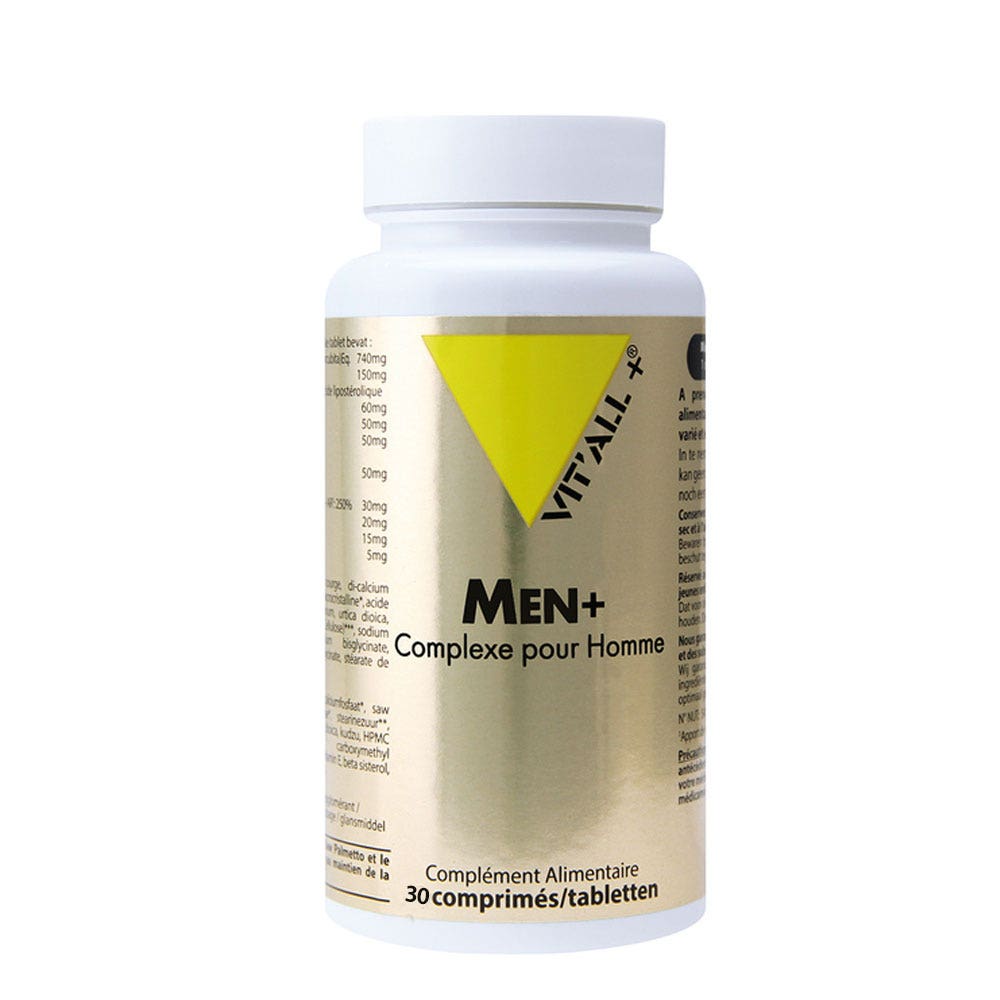Vit'All+ Men+ Men's Wellbeing 30 tablets - Easypara