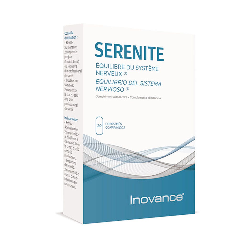 Inovance Serenite 60 Tablets Nervous Balance Inovance - Easypara