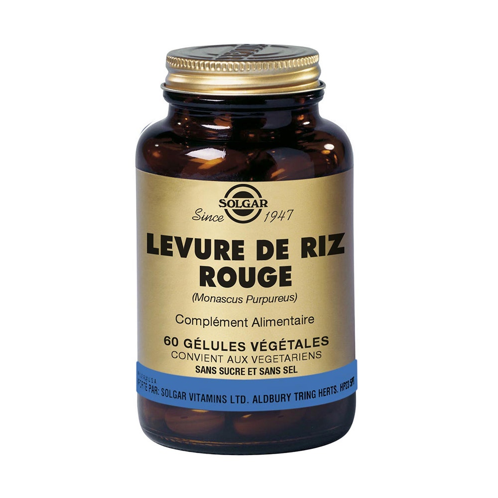 Solgar Red Rice Yeast 60 Capsules - Easypara