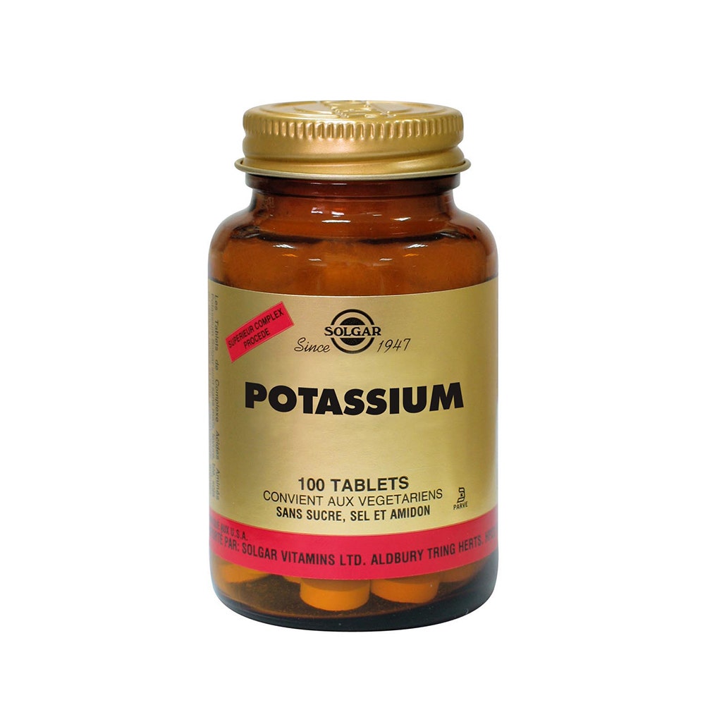 Solgar Solgar Potassium 100 Tablets - Easypara
