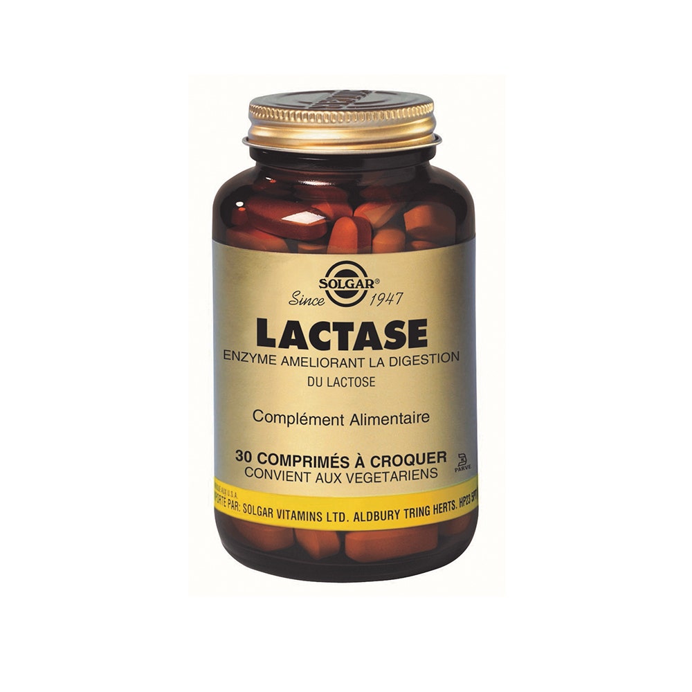 Solgar Lactase 3500 30 Chewable Tablets Digestion lactose Detox 30 ...