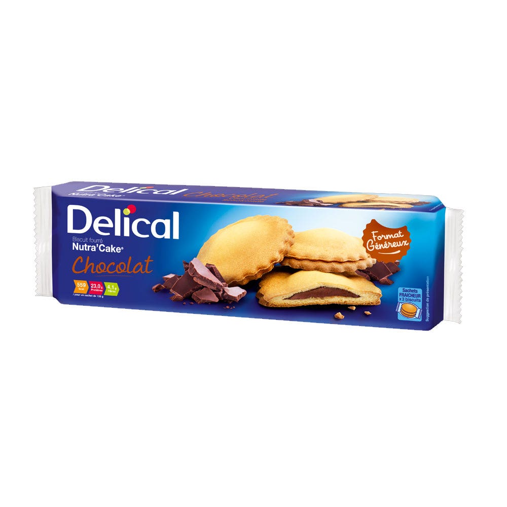 Delical Nutra Cake high-calorie Biscuits 405g - Easypara