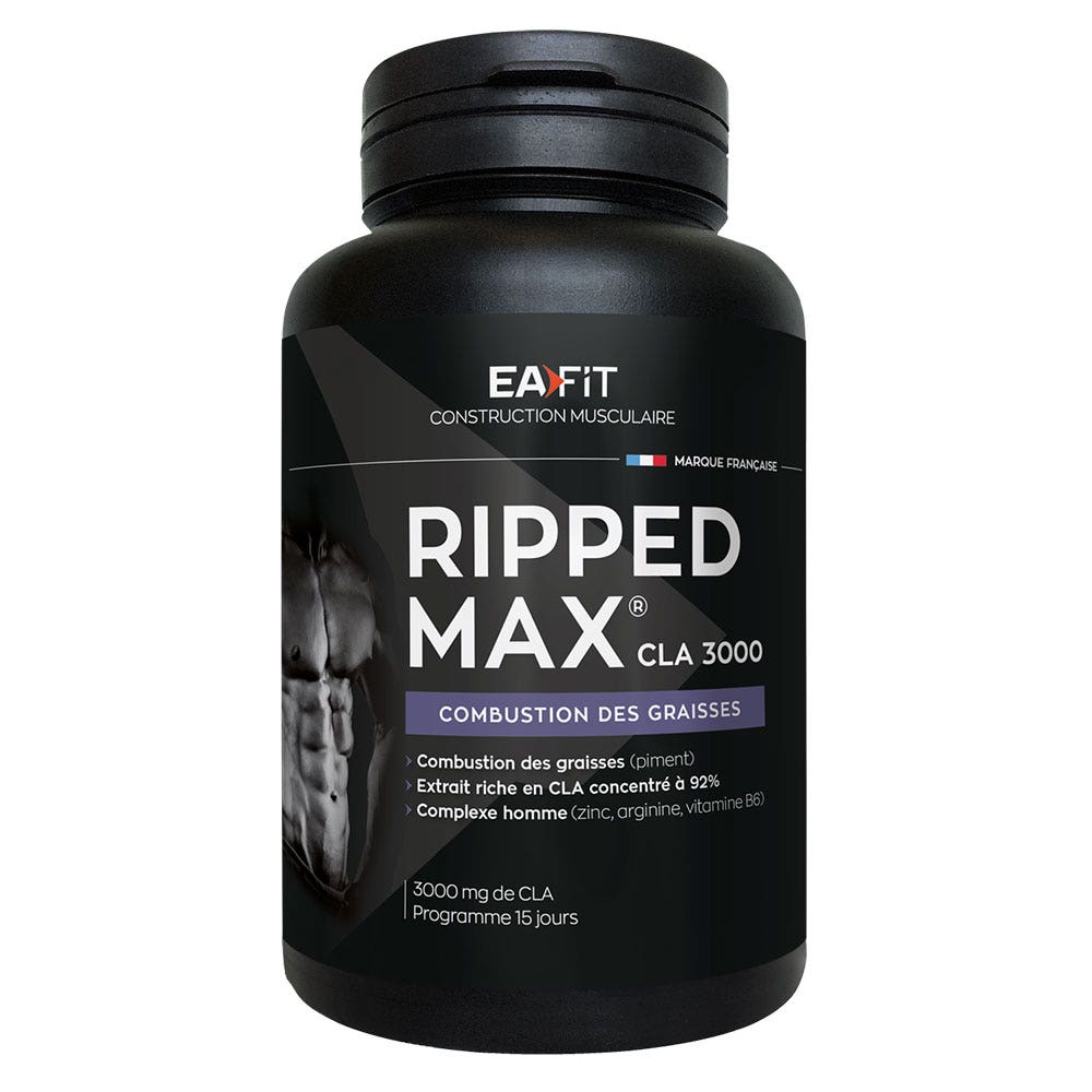 Eafit Ripped Max Cla 3000 X 60 Capsules - Easypara
